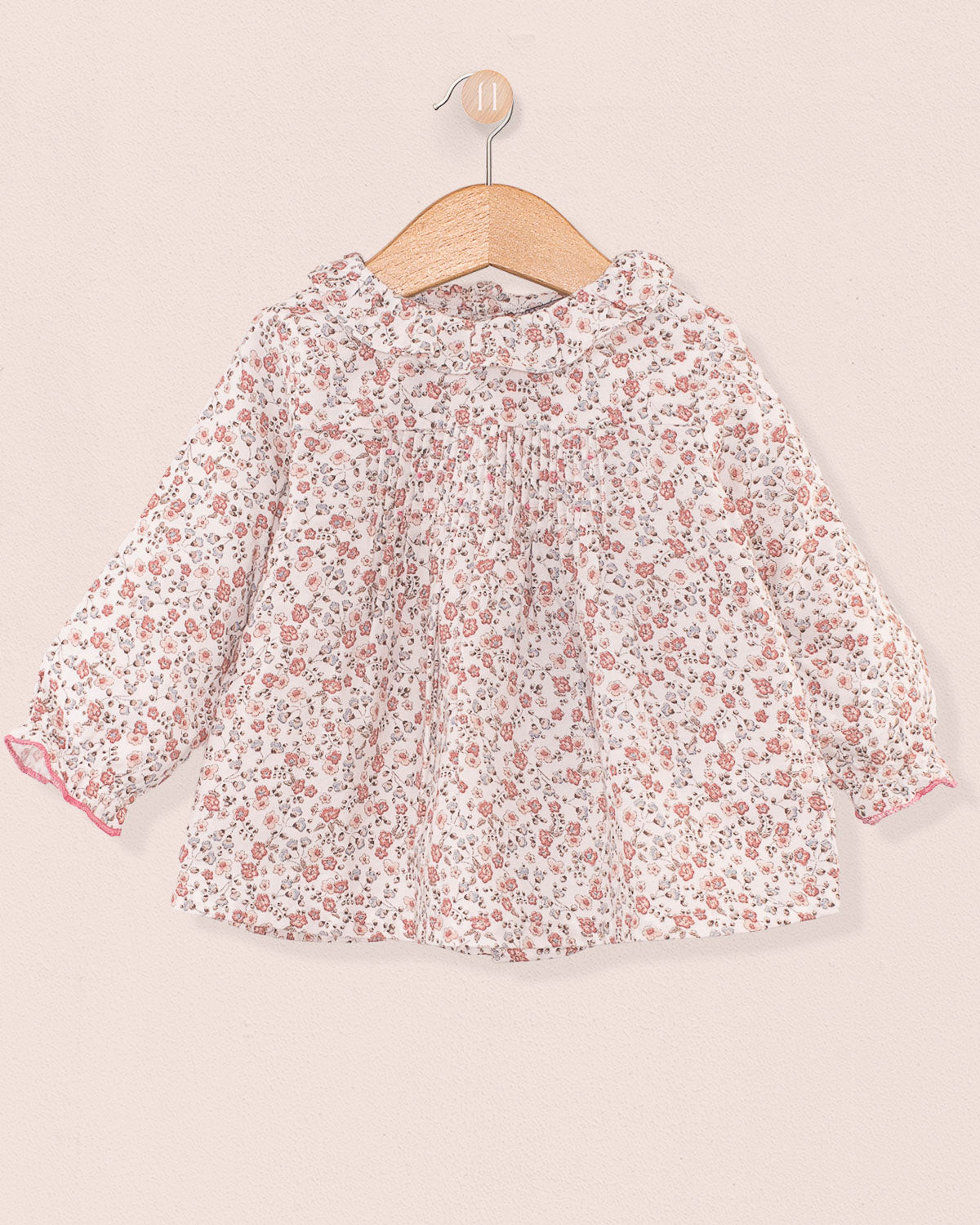 Yvette Belina Delicate Pink Floral Tunic FLEURISSE